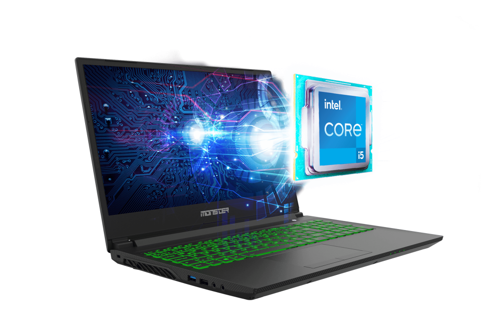 Intel Core i5-11400H İşlemcili Monster Laptop Modeller ile Oyunların ...